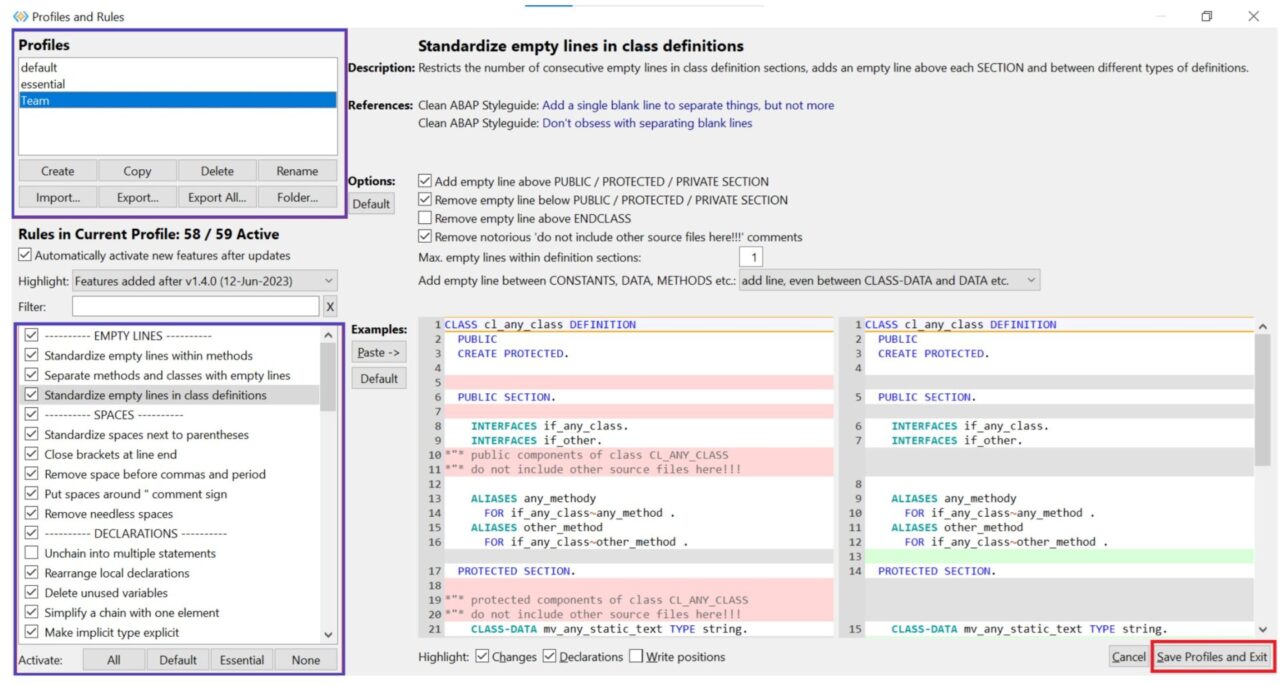 Abap Code Auf Knopfdruck Optimieren Mit Dem Abap Cleaner Relacon It