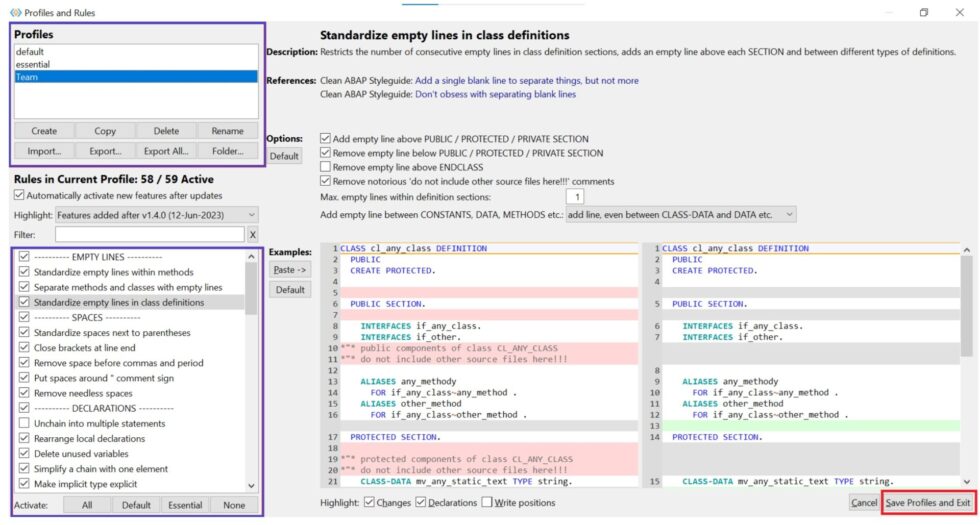 ABAP-Code auf Knopfdruck - Optimieren mit dem ABAP Cleaner - RELACON IT Consulting